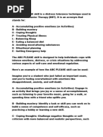 Abc Please DBT Handout PDF | PDF