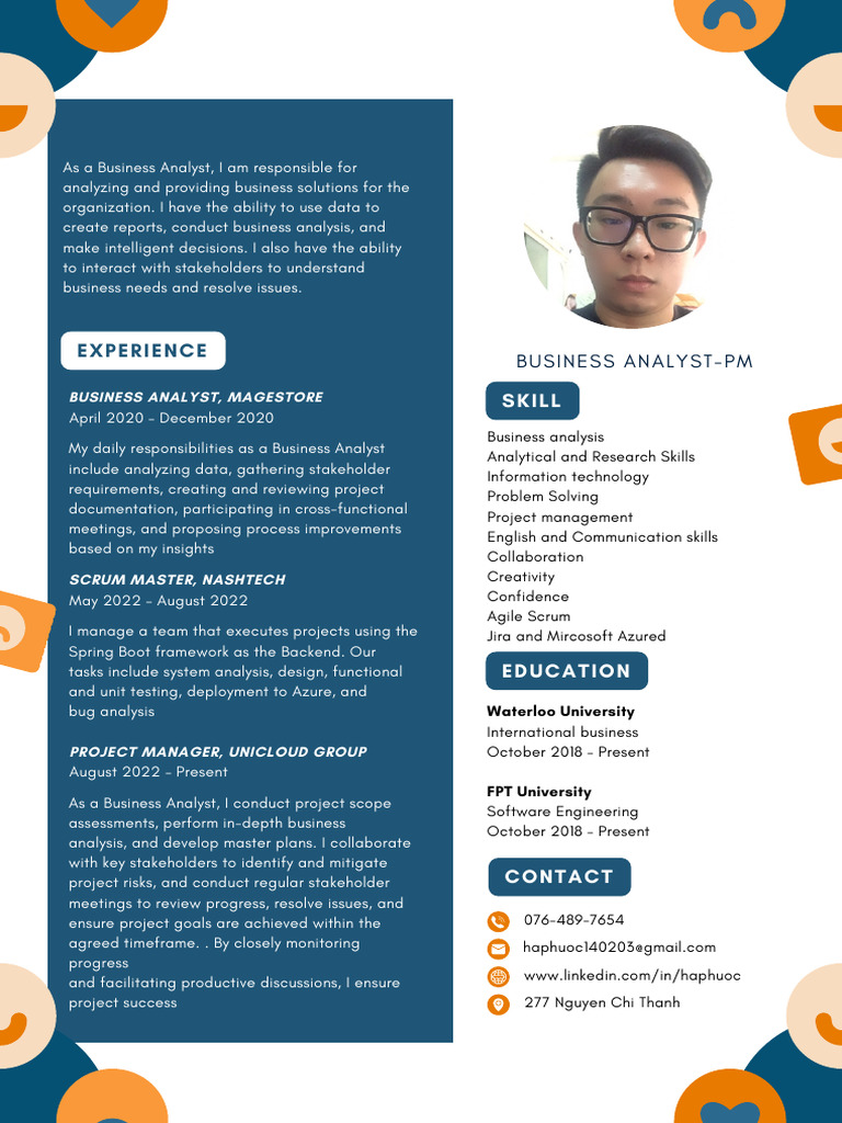 HaGiaPhuoc BA | PDF | Scrum (Software Development) | Computing