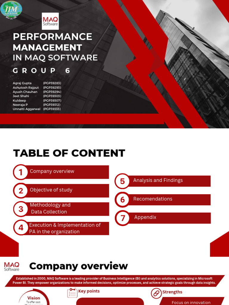 MAQ Software | PDF | Performance Appraisal | Organizational Behavior