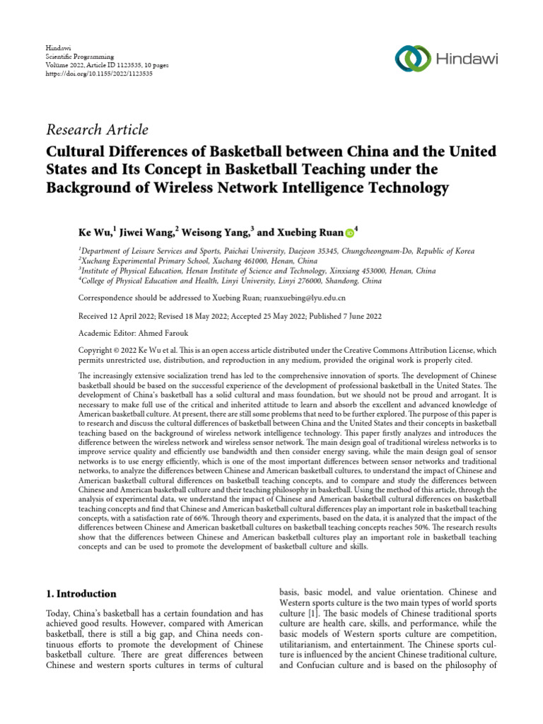 Research Article | PDF | Computer Network | Wireless Sensor Network