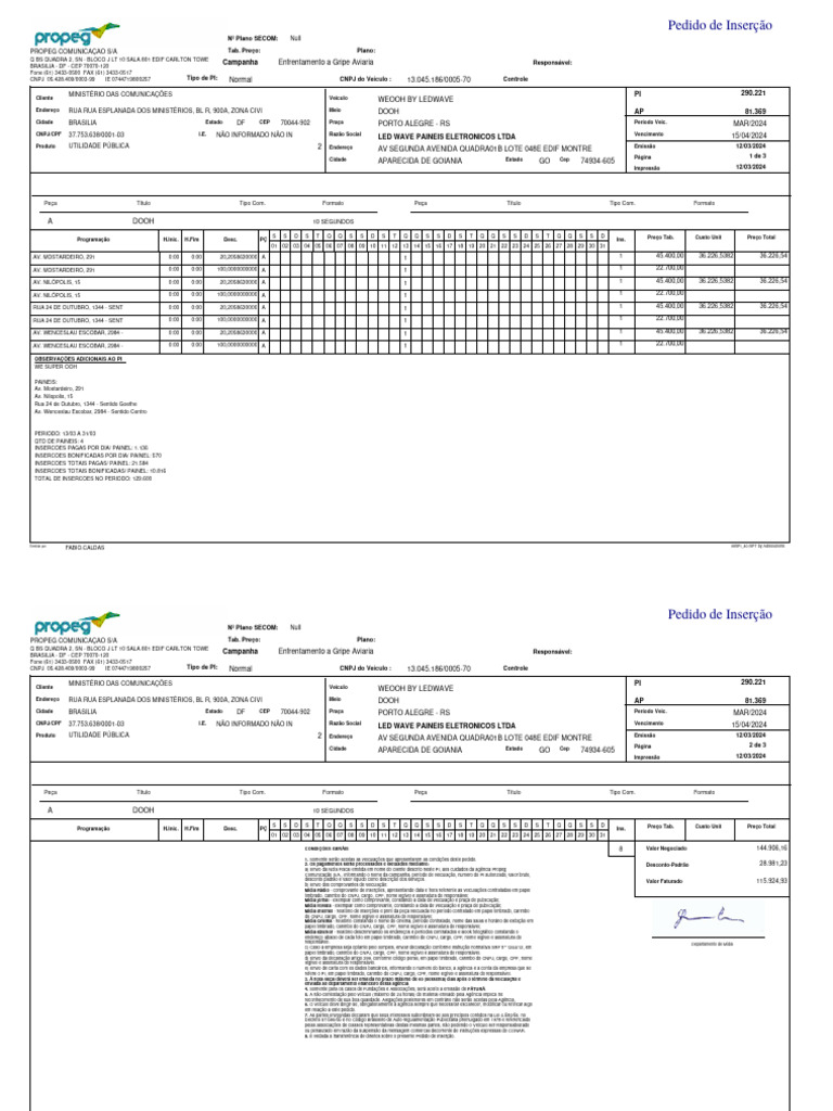 Secom Pi 290221 Rs-Portoalegre Weoohbyledwave | PDF