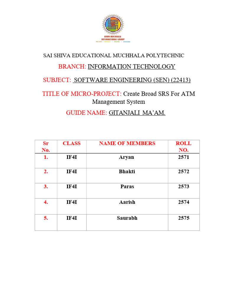 SEN Aryan | PDF | Software Engineering | Software