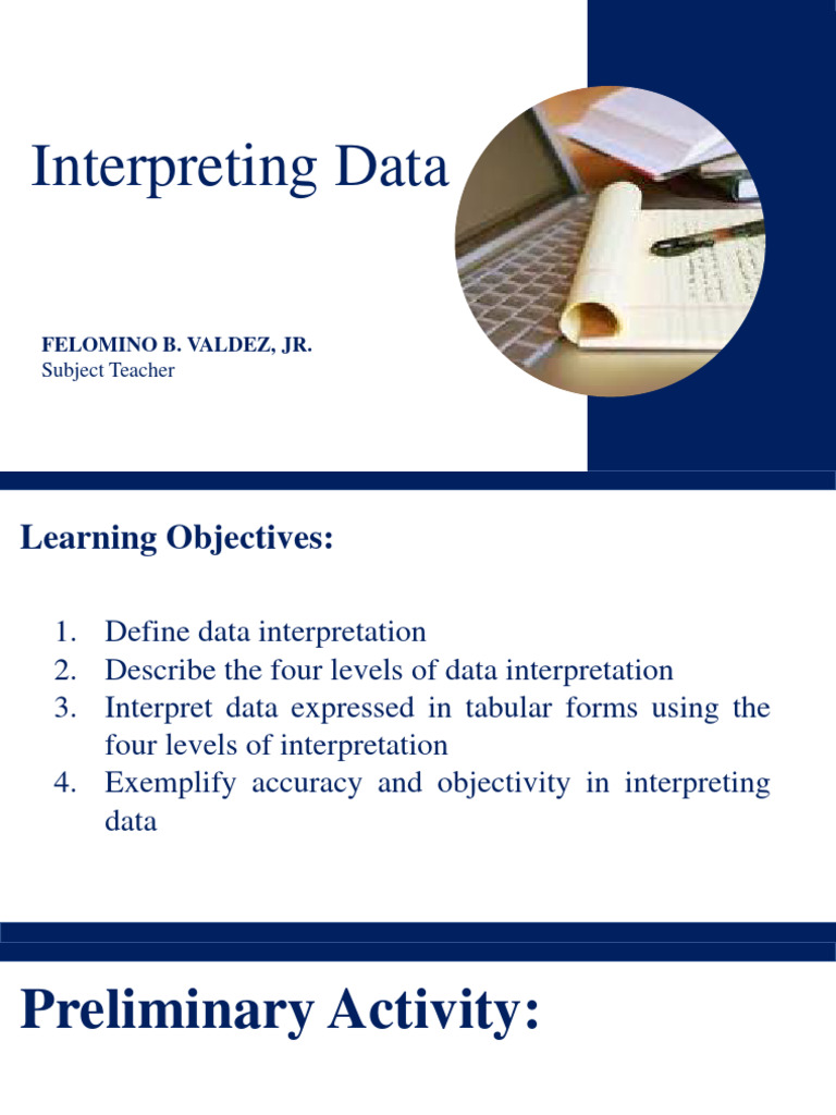 18. Interpreting Data | PDF | Accounting | Data