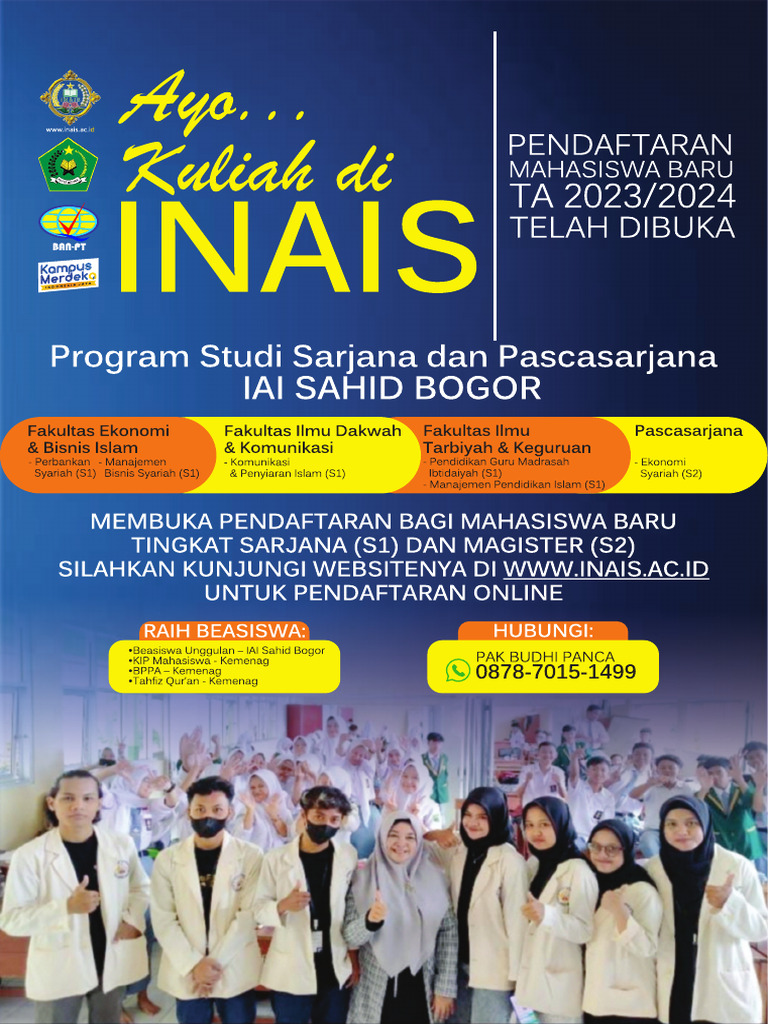 Brosur PMB INAIS TA 23&24 | PDF