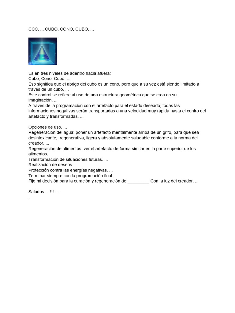CCC Cubo Con Cubo | PDF