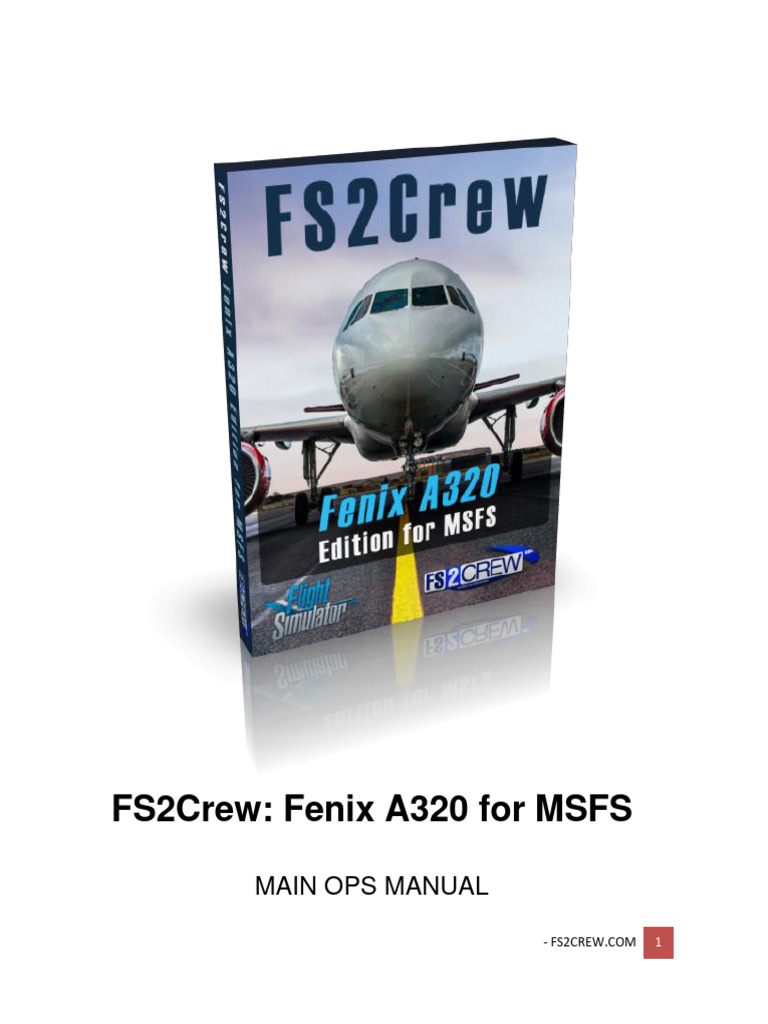 FS2Crew Fenix A320 Main Ops | PDF | Icon (Computing) | Microsoft Windows