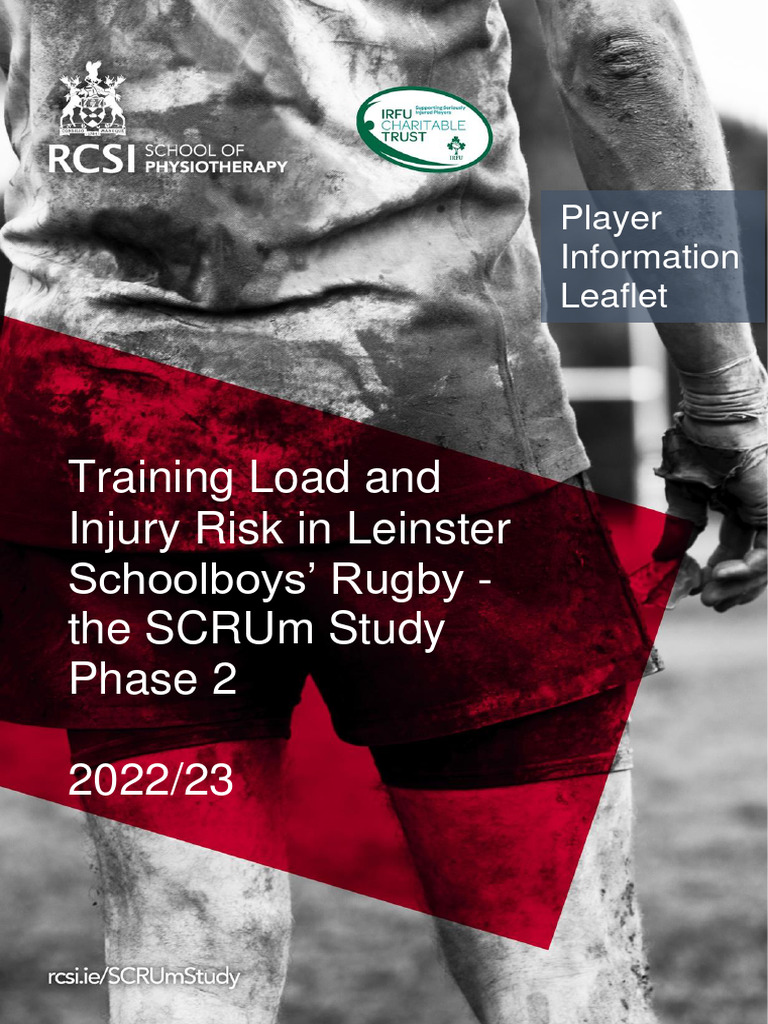Scrum Study Phase 2 Player Information Booklet Pdf Mobile App