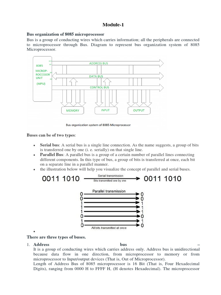 MPI Module-1 3 | PDF | Central Processing Unit | Bit