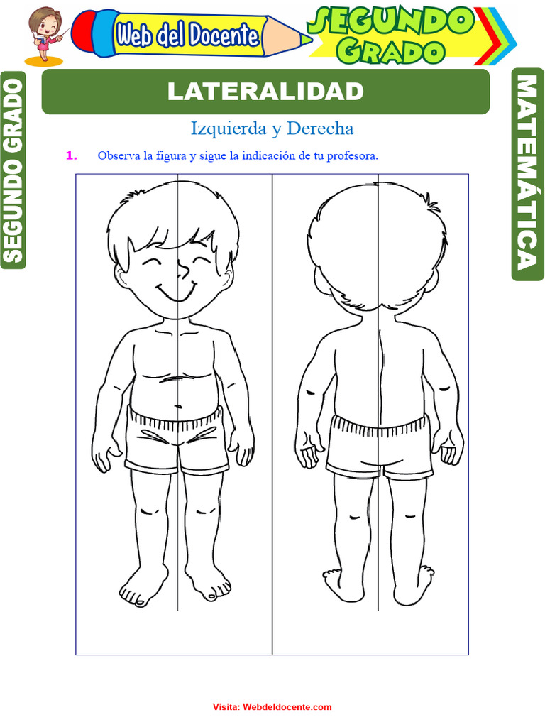 Ejercicios de Lateralidad para Niños | PDF