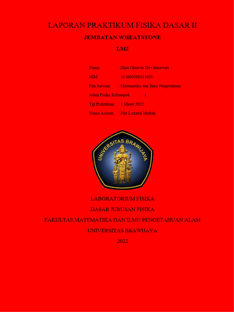 Laporan Revisi LM2 K1 C Dina Oktavia Dwi Irmawati PDF | PDF