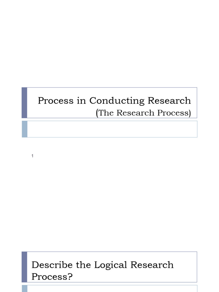 Research Method Rm-Chapter 2 | PDF | Hypothesis | Statistics
