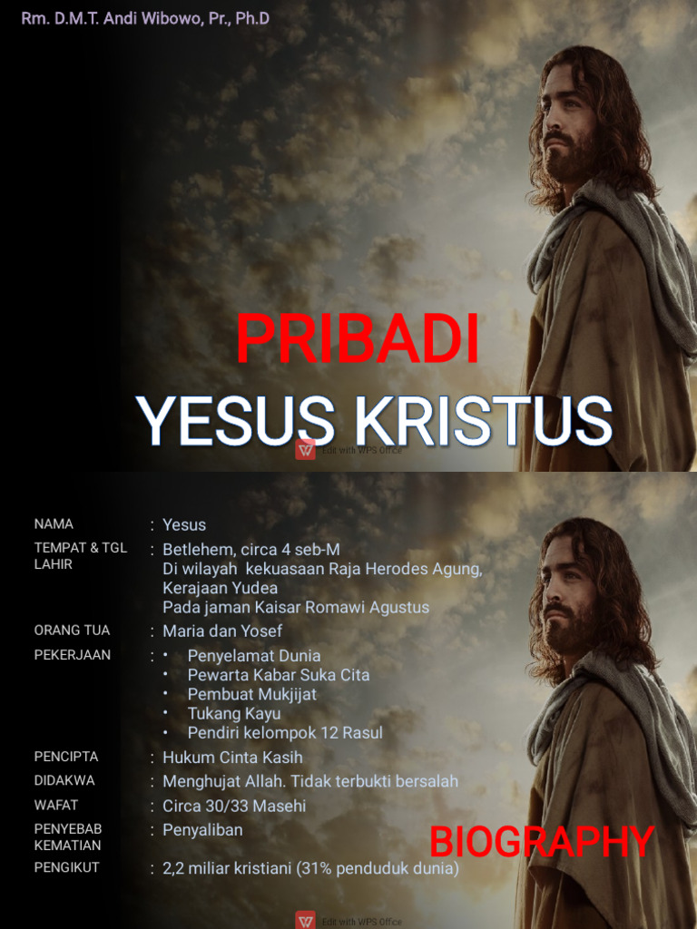 Kepribadian Dan Leadership Yesus | PDF