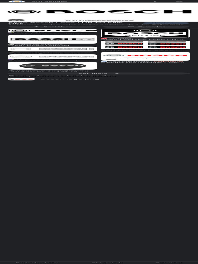 Bosch Logos e Imagens PNG | PDF