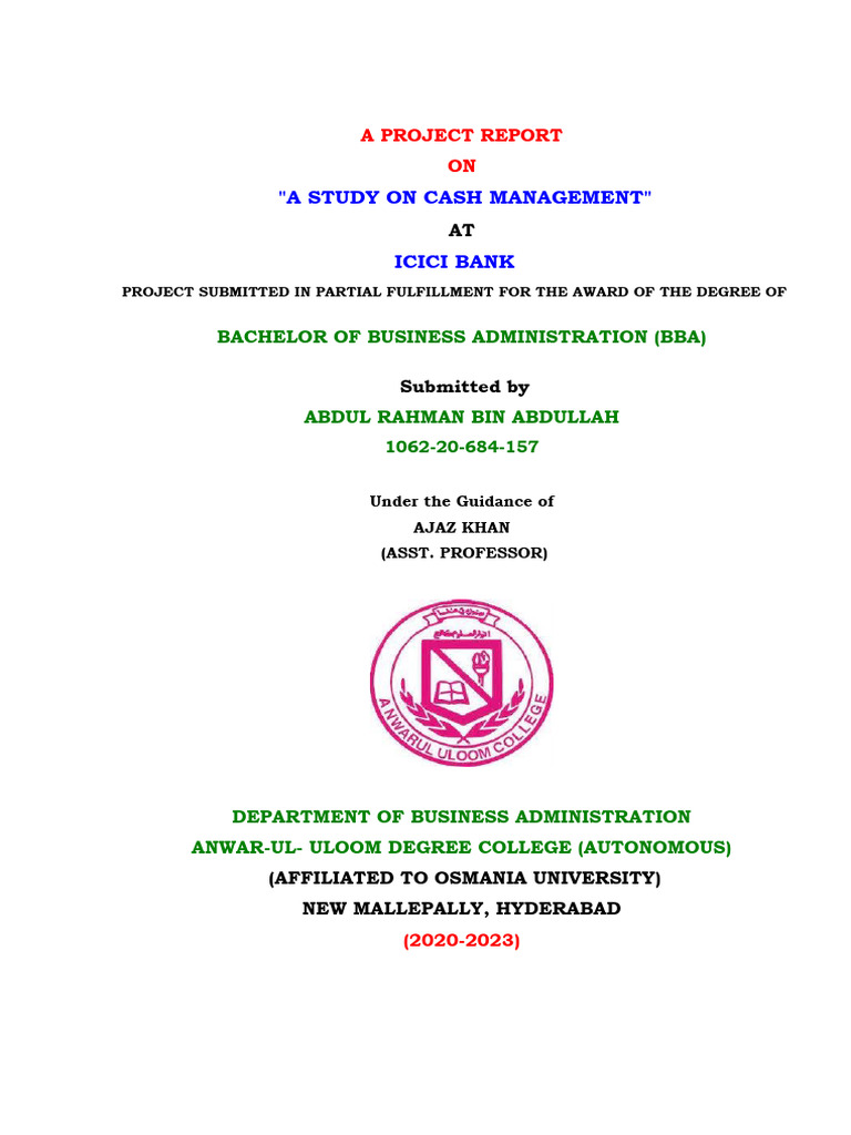 Front pages BBA | PDF