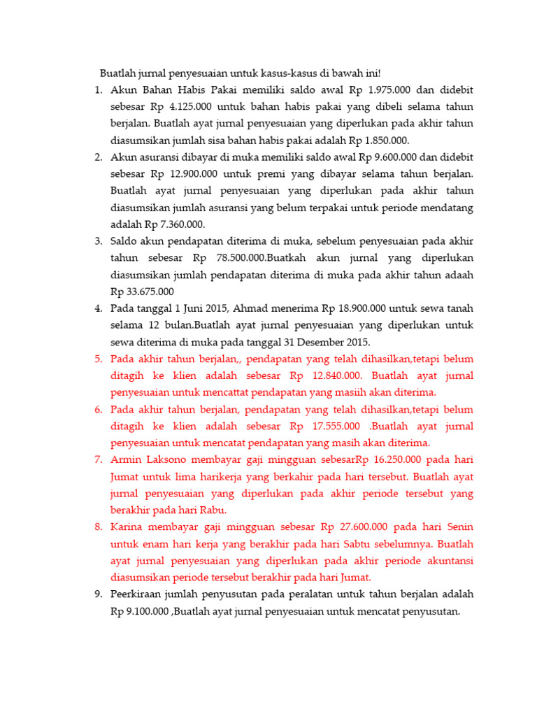 Case 4 - Adjustment | PDF