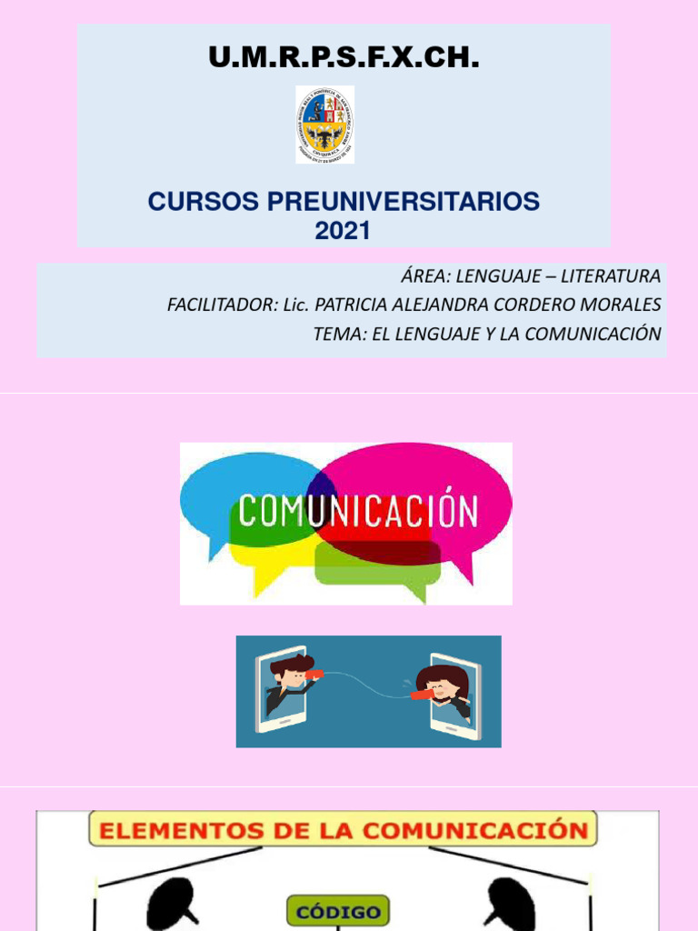 Tema 1 ..El Lenguaje y La Comunicación | PDF | Comunicación | Lingüística