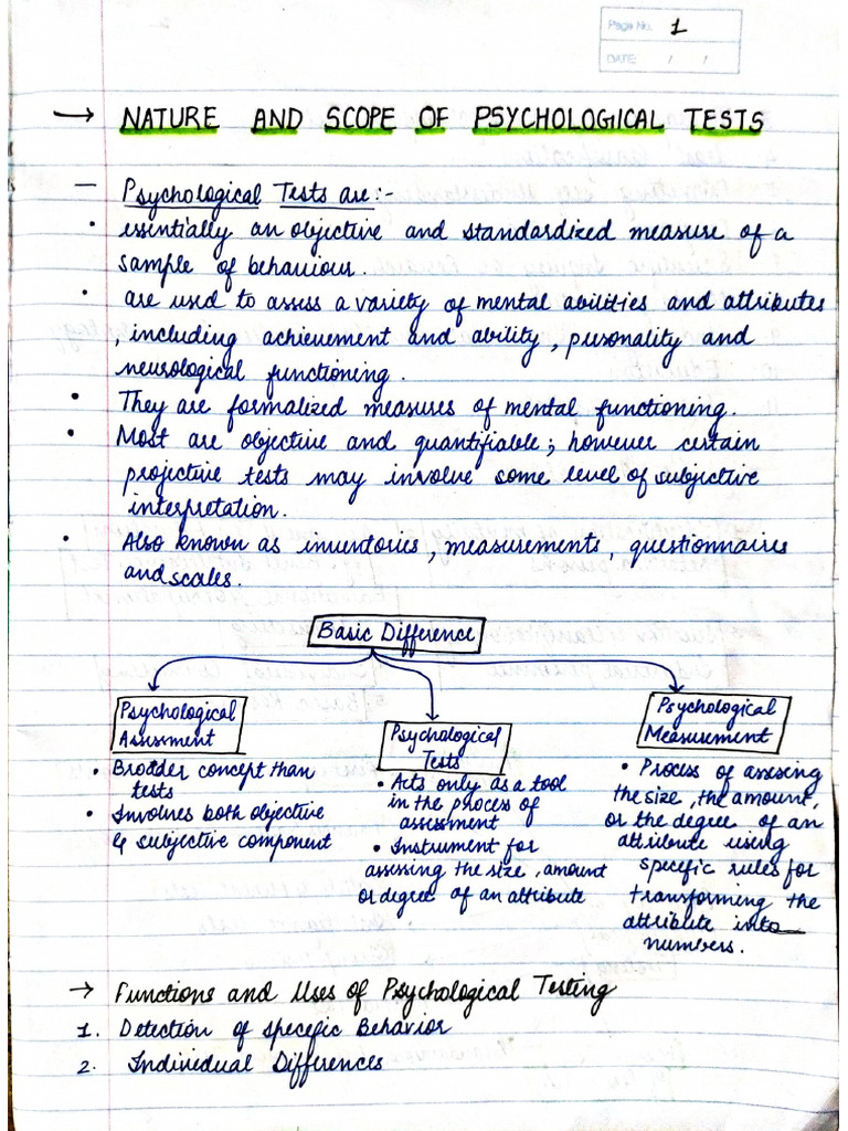 UNIT 1 Written Notes | PDF