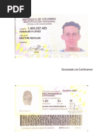 Cedula Alexander | PDF