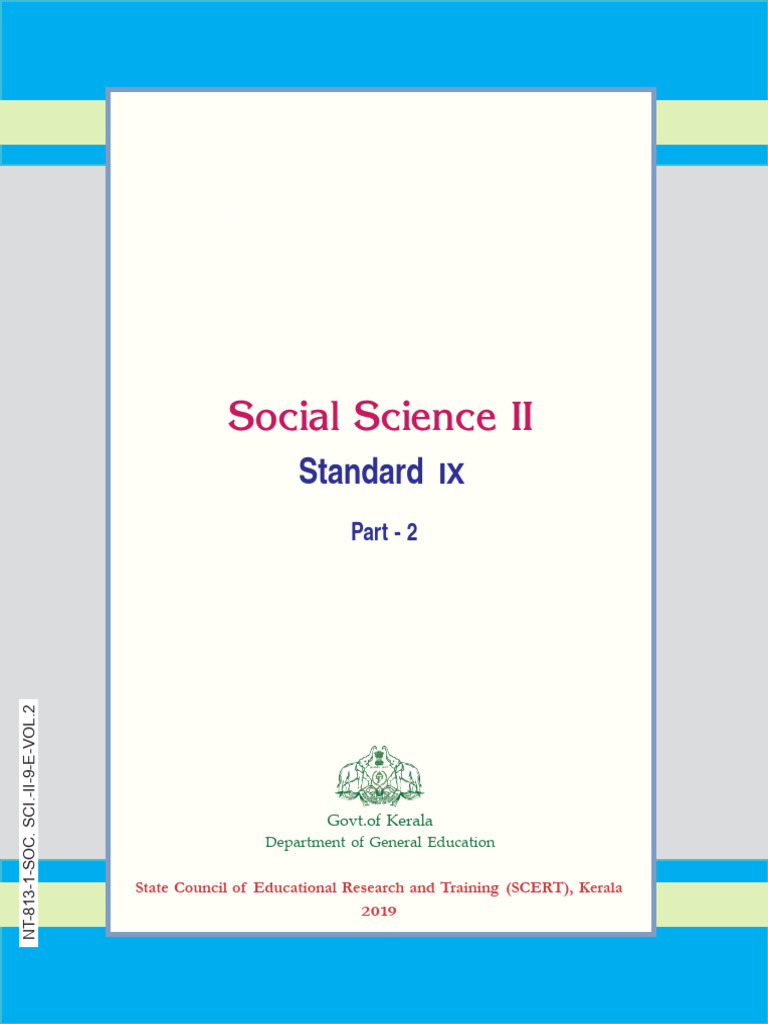 SCERT Kerala State Syllabus 9th Standard Social Science II Textbooks ...