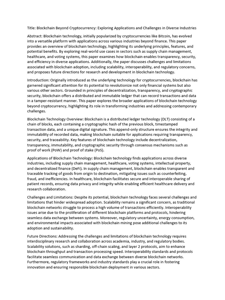 Quantum Computing Potential | PDF | Cryptocurrency | Computing
