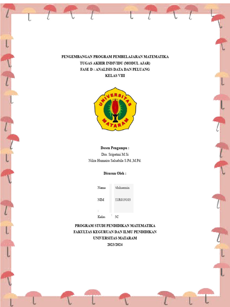 Modul Ajar Hitung Campur Aljabar Kelas VIII | PDF | Karier & Perkembangan