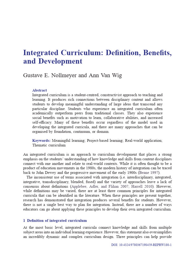 10.4324 9780367198459-REPRW180-1 Webpdf | PDF | Curriculum | Learning