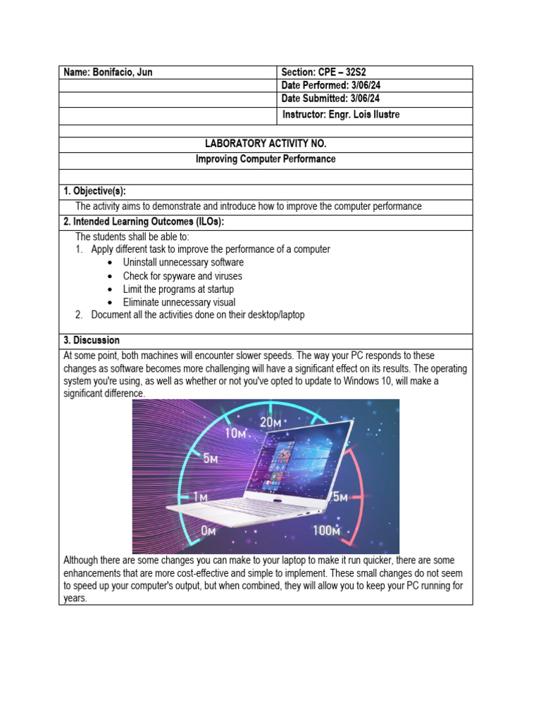 Boost Computer Performance Guide | PDF | Operating System Families ...