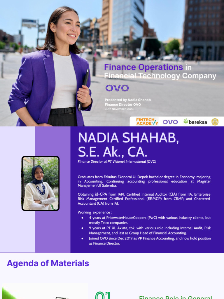 For Fintech Academy UI 2023 - Finance Functions in OVO | PDF | Banks | Credit Card