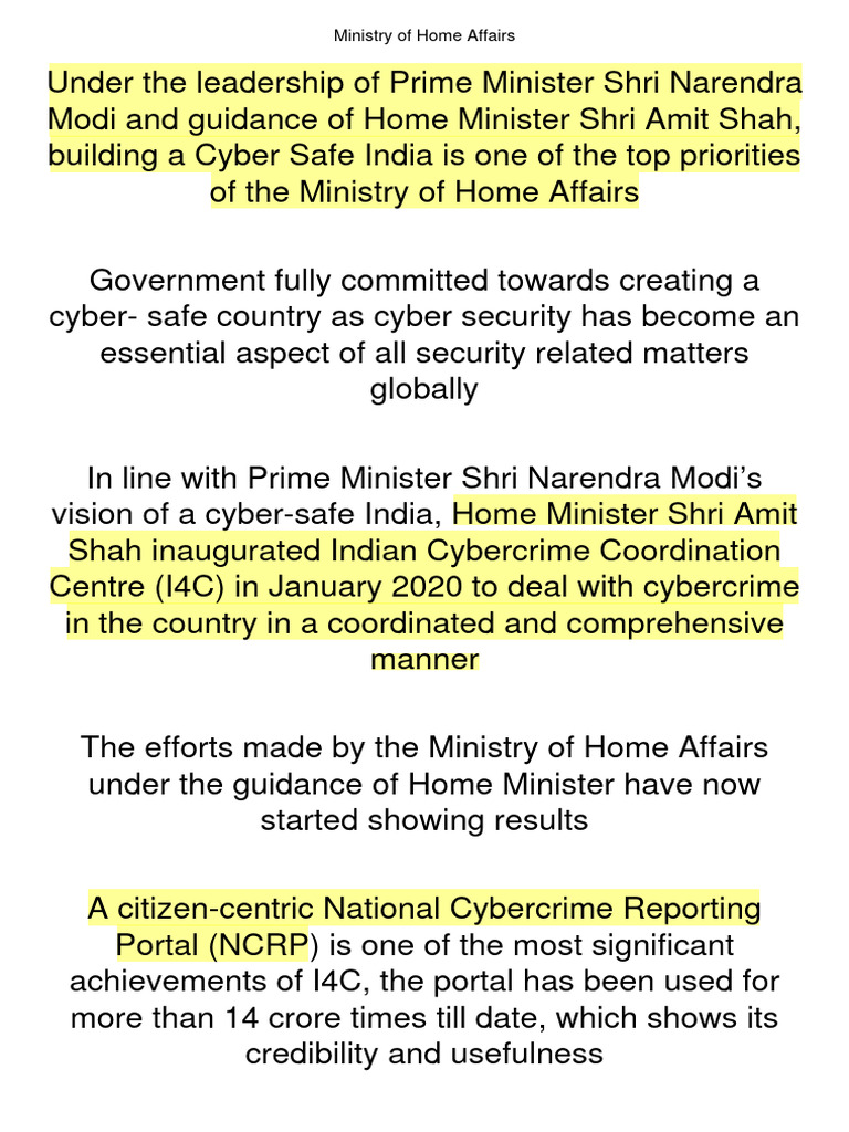 Cyber Safe India | PDF | Cybercrime | Cyberspace