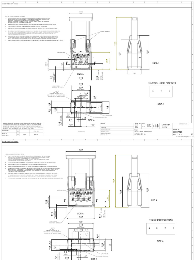 Helix-4000-5000-Installation-Footprint | PDF | Electrical Wiring ...