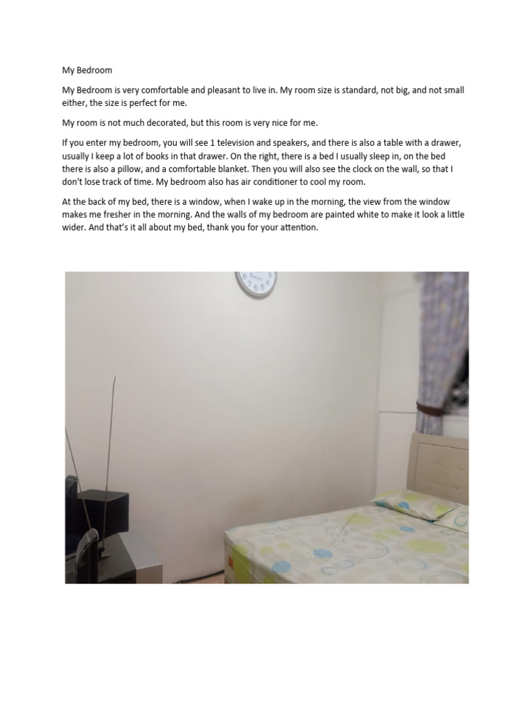 Bedroom Description | PDF