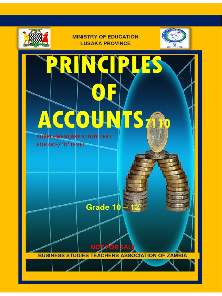 Principles of Accounts KIT - G10 - G12 | PDF | Bookkeeping | Debits And ...