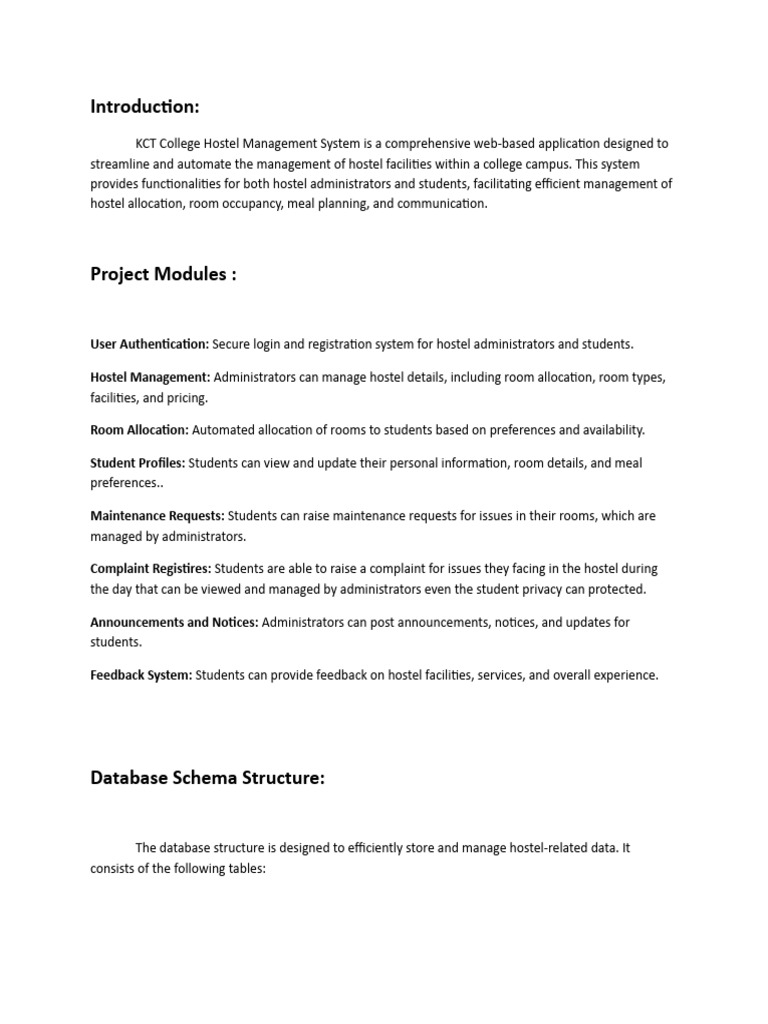 KCT Project Overview | PDF | User (Computing) | Databases