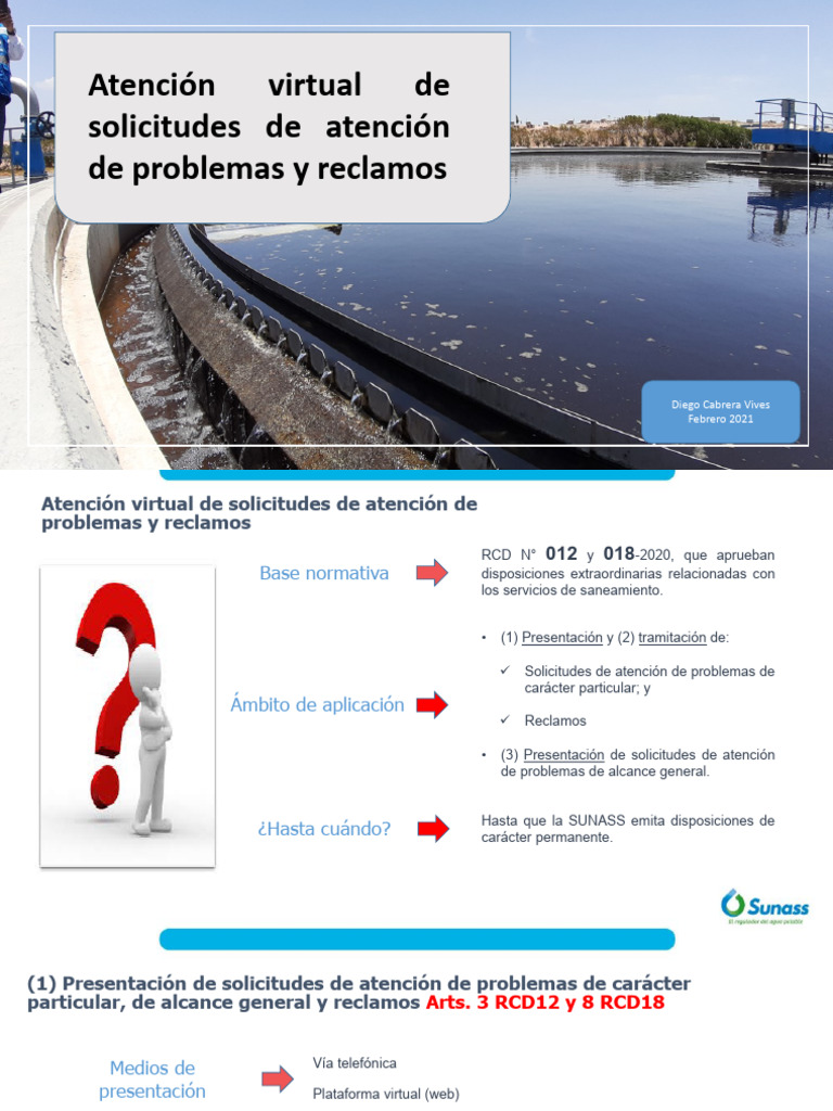 Atención Virtual de Reclamos | PDF | Informática