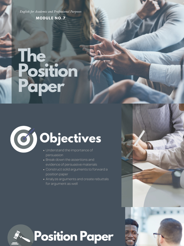 Gray Collaboration Position Paper Presentation | PDF | Argument ...