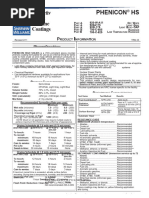 Phenicon-HS Extended Data Page | PDF | Epoxy | Gasoline