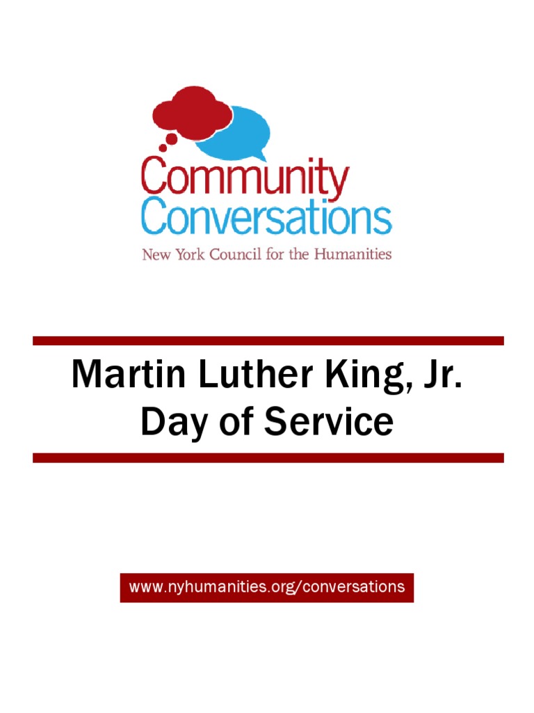 Community Conversations MLK Toolkit | PDF | Conversation | Facilitator
