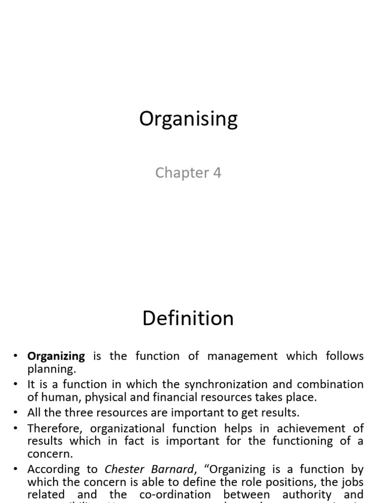 Organising | PDF | Decision Making | Marketing