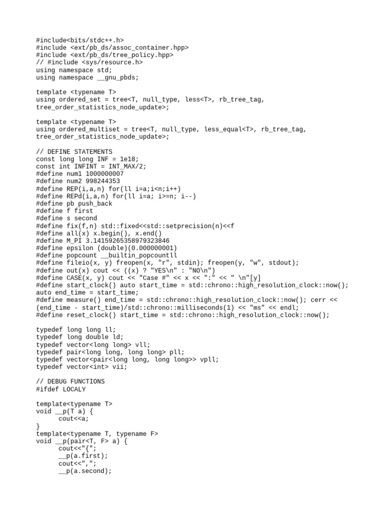 Template Pdf Object Computer Science Object Oriented Programming 