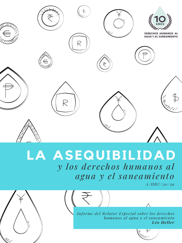 Asequibilidad Derechos | Descargar gratis PDF | Saneamiento | Agua
