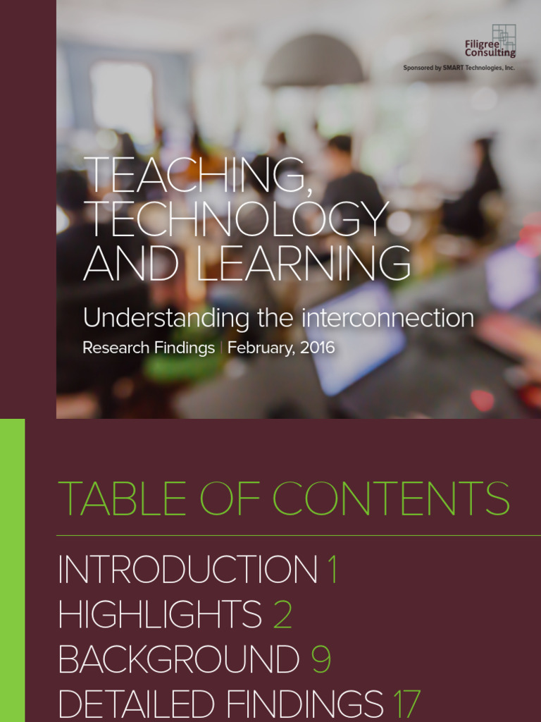 Impact of Technology on Learning Success | PDF | Teachers | Educational ...