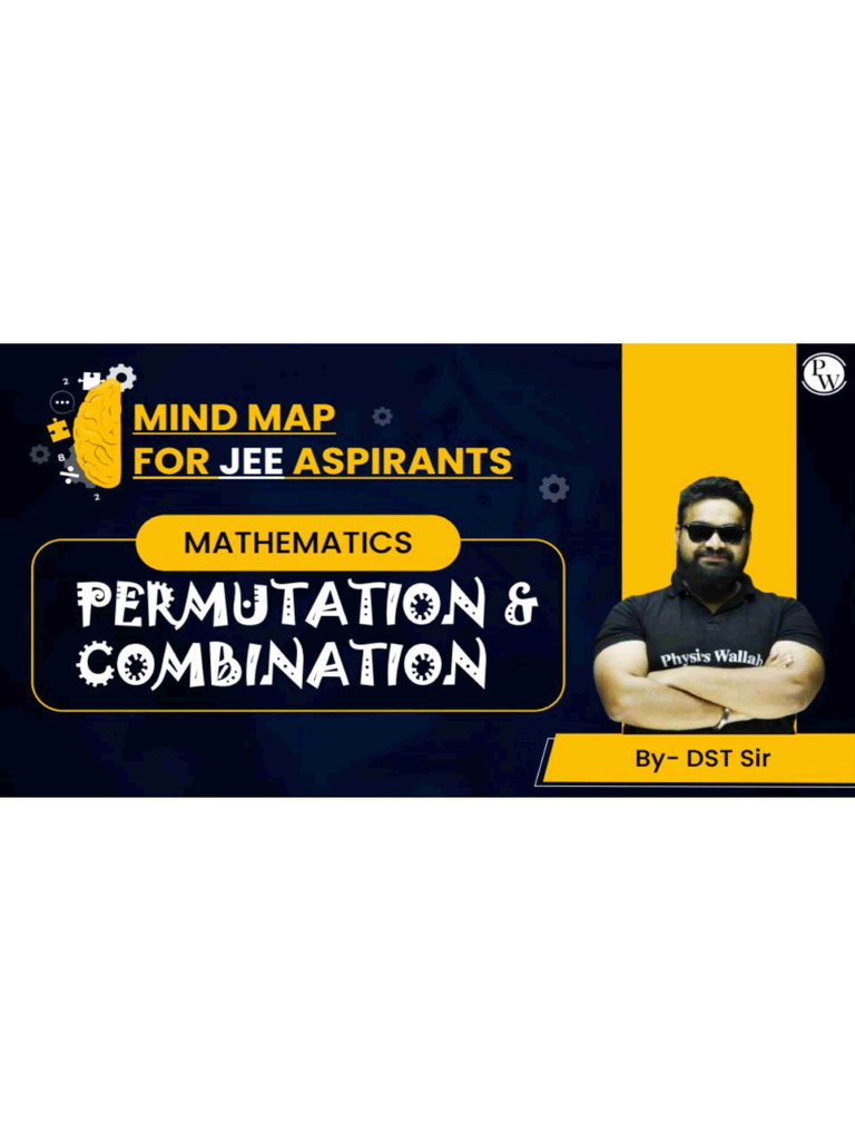 Permutation and Combinations Mind Maps | PDF