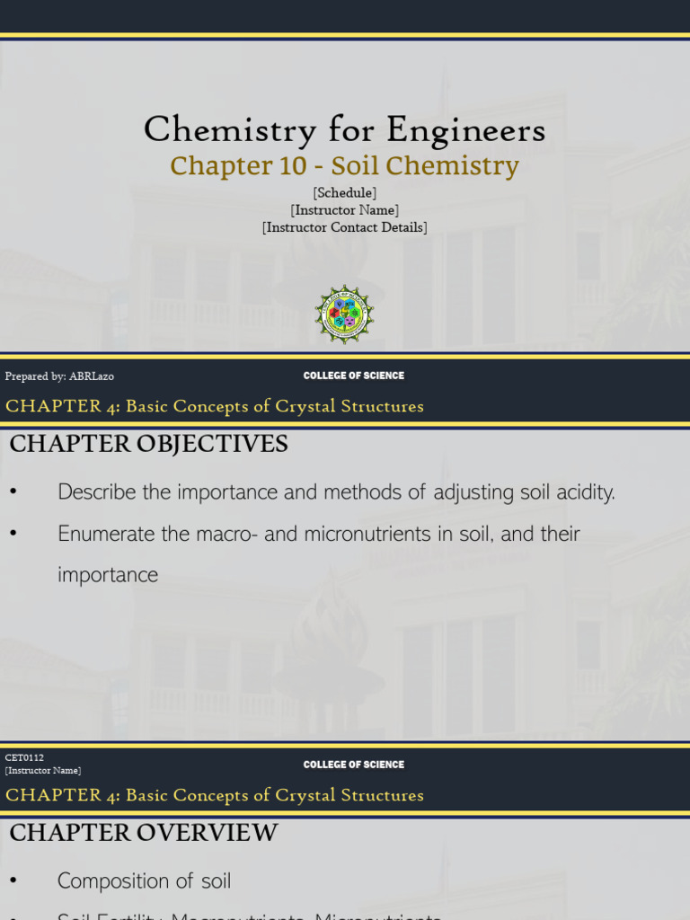 Soil Chemistry (Rev-1) | PDF | Soil | Nutrients