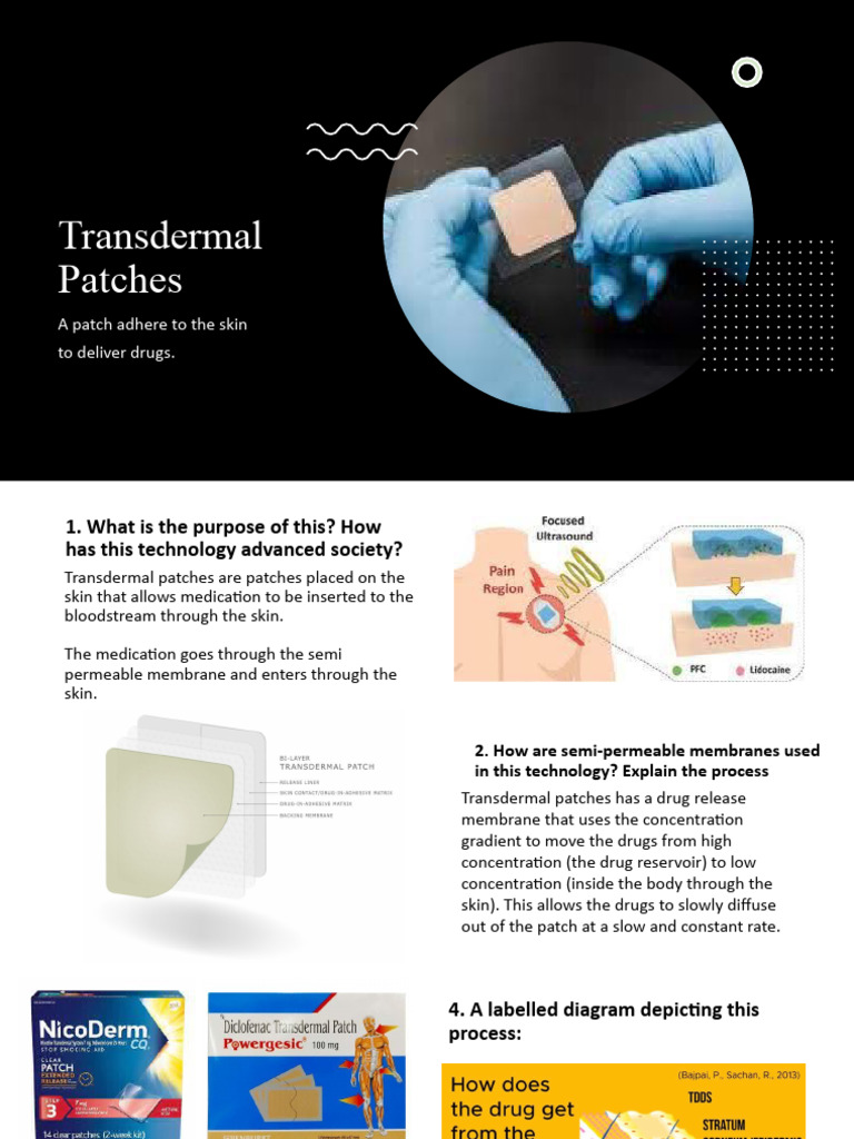 Transdermal Patches | PDF | Self-Improvement