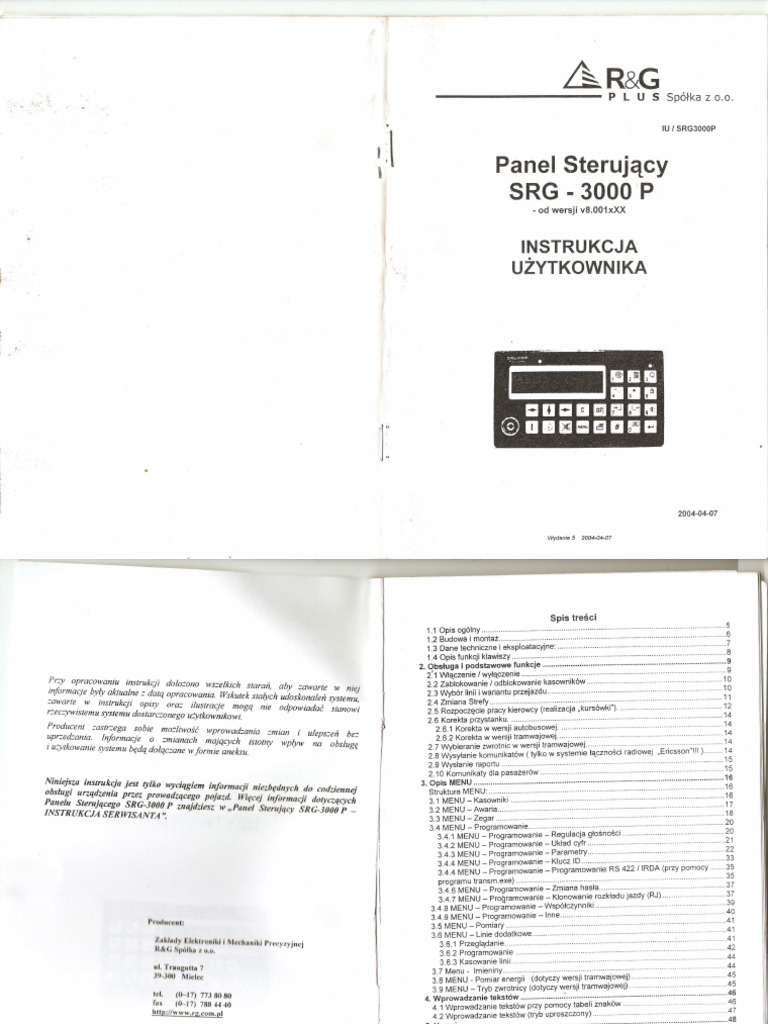 Iu - SRG3000P | PDF