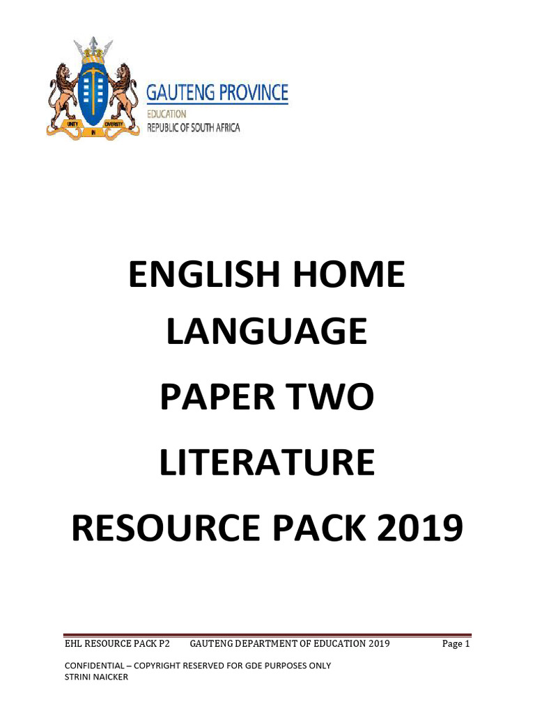 Study Guide Paper 2 | PDF | Poetry