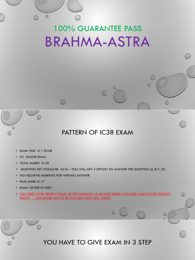 How To Pass IRDA Exam | PDF | Life Insurance | Insurance