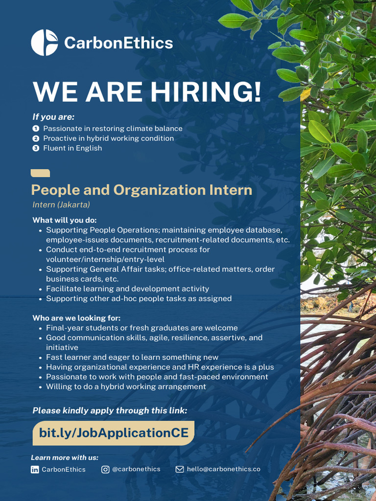 CarbonEthics Intern | PDF | Internship | Job Hunting