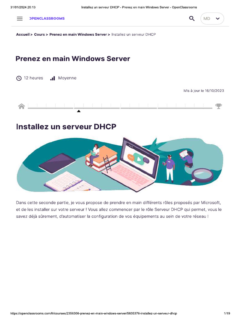 Installation DHCP | PDF