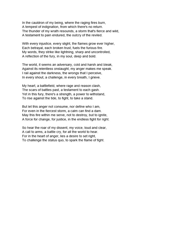 The Power of Anger and Resistance | PDF